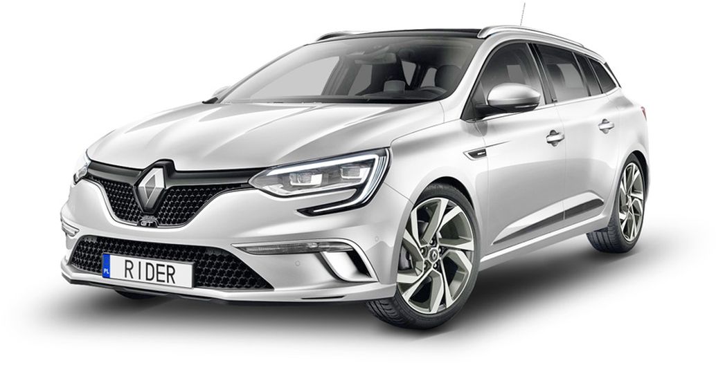Listwy boczne na drzwi ochronne, Renault Megane IV, 2016- , Hatchback ...